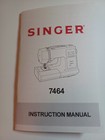 Singer 7464 Sewing Machine Manual (Reprint) | eBay