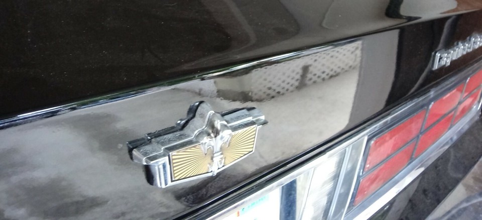 New 1989-1990 Chevrolet Caprice Trunk Lock Cover Emblem Restoration ...