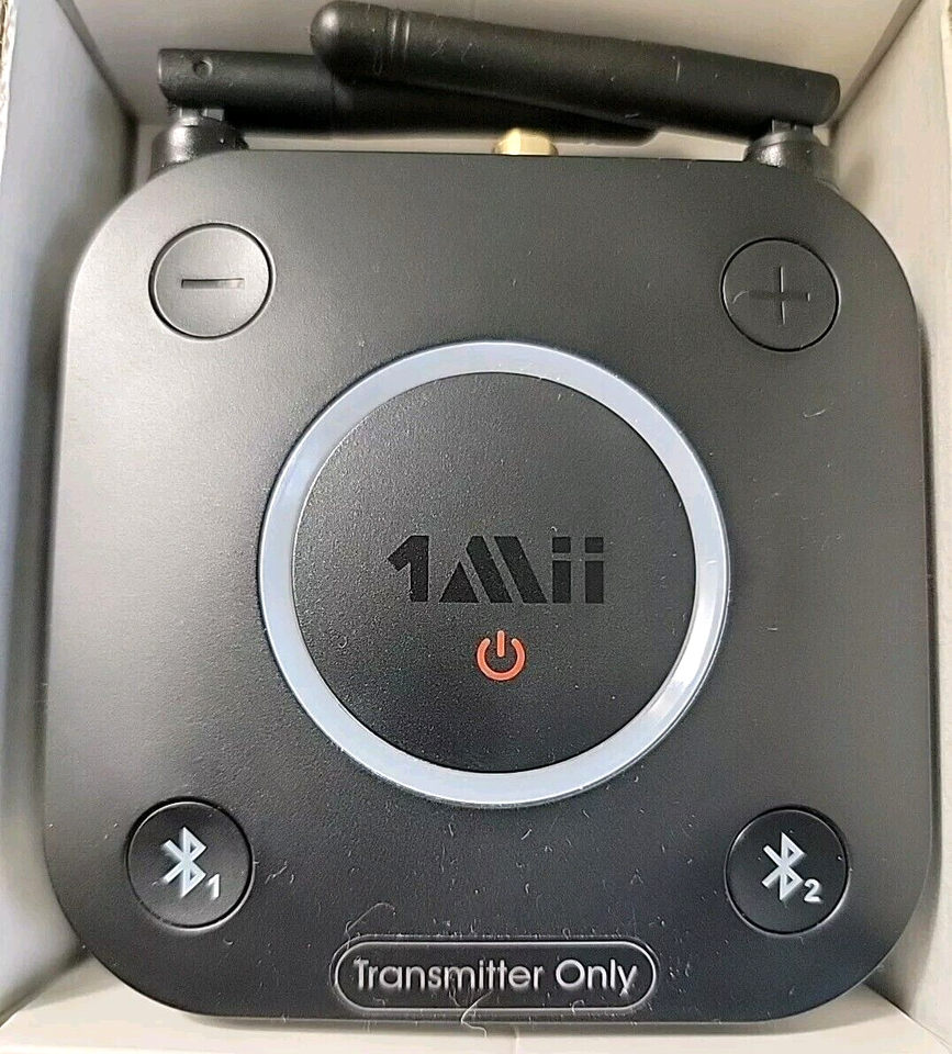 1Mii B06TX Bluetooth 5.0 Transmitter for TV PC to Wireless Headphone ...