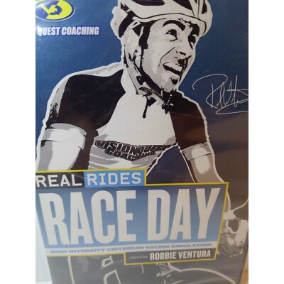 Real Rides Race Day with Robbie Venture Cycling Training DVD ...