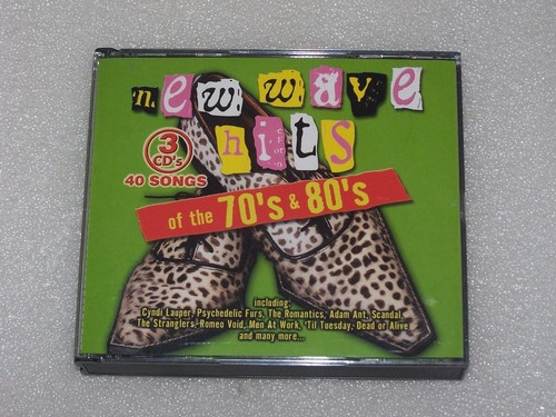 NEW WAVE HITS OF THE ‘70s & ‘80s 3-CD SET SONY PRINT VARIOUS ARTISTS ...