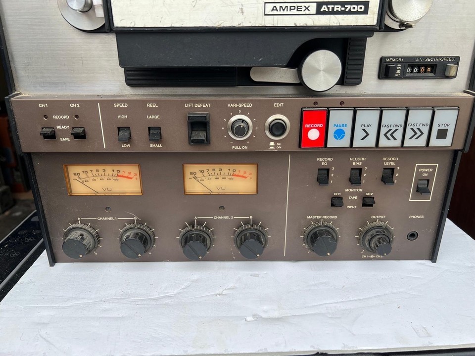 AMPEX ATR-700 TAPE RECORDER REEL TO REEL | eBay