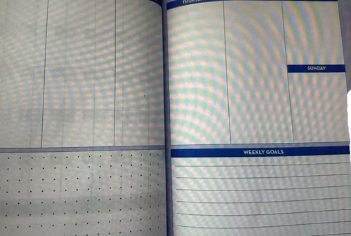 Set Of 3 - Hardcover Undated Monthly Weekly Planner Inspirational ...