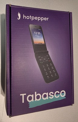 🔥 HotPepper Tabasco Flip Phone HPPL62A 📱 8GB T-Mobile Unlocked Black ...