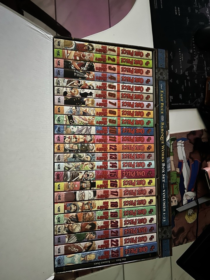 One Piece manga box set 1 and 3 Everything included | eBay