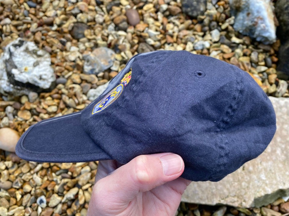 Vintage Adidas Real Madrid CF Y2K Grey Cap/Hat Adjustable Excellent ...