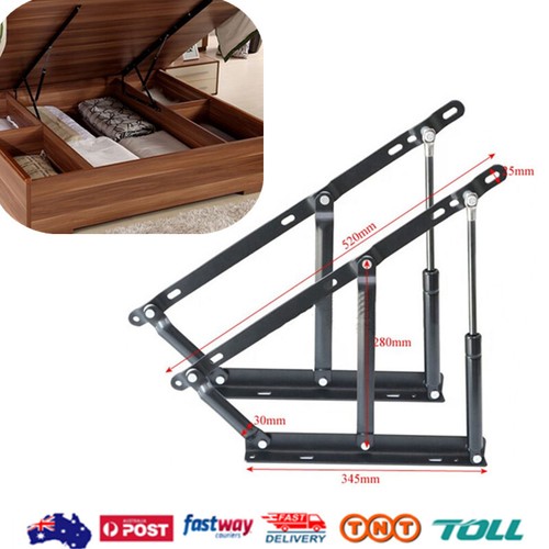 Bed Lift Mechanism Gas Spring Strut Support Hinge Space Saving Bed ...