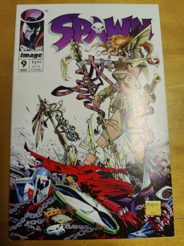 Spawn #9 1993 Image Comics 1st App Angela Cagliostro Medieval Spawn | eBay