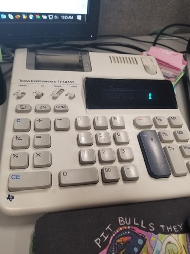 Texas Instruments Ti-5045 II Printing Calculator for sale online | eBay
