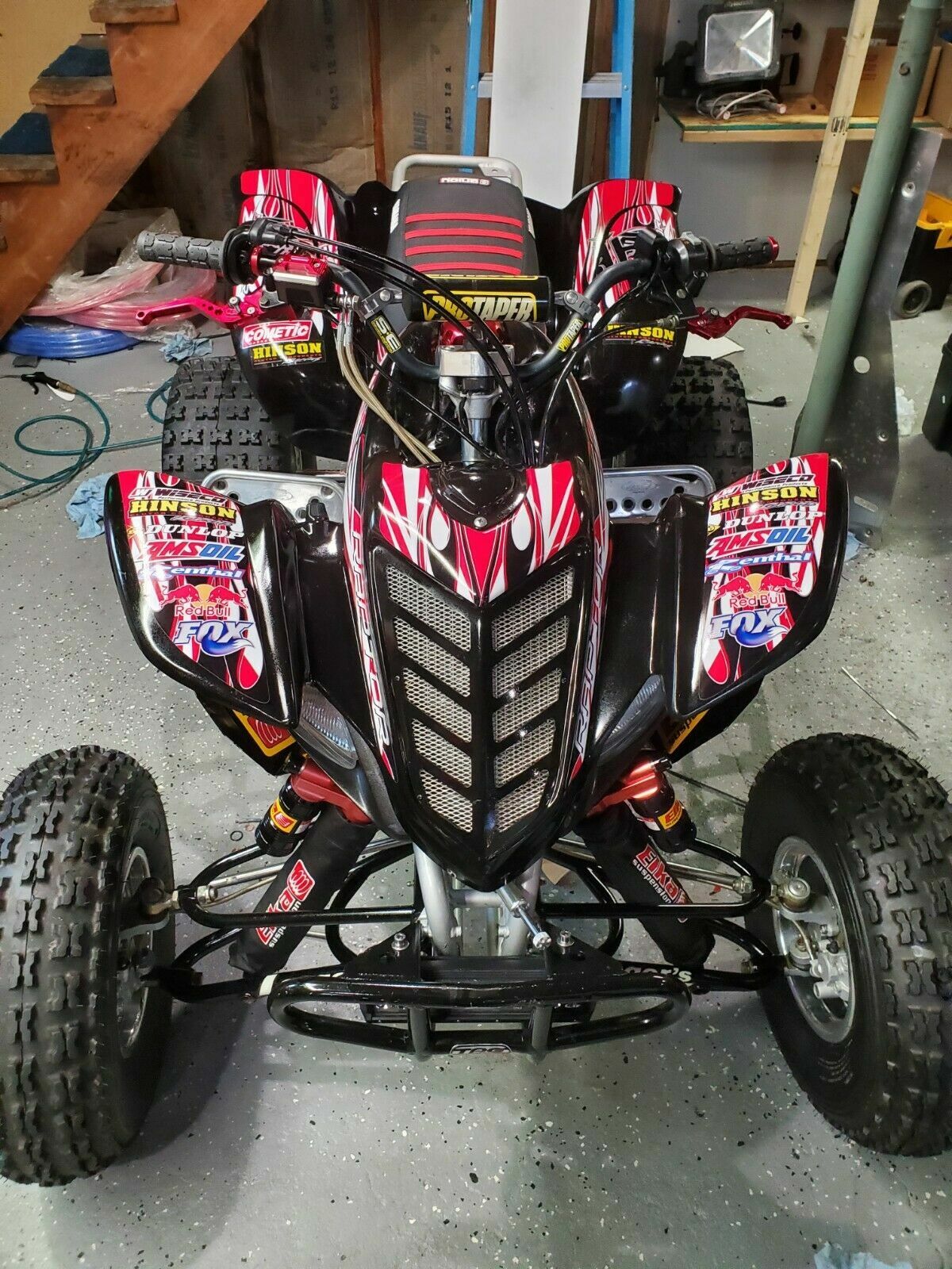 YAMAHA RAPTOR 660R full graphics kit 2001 2005 ..THICK AND HIGH GLOSS ...