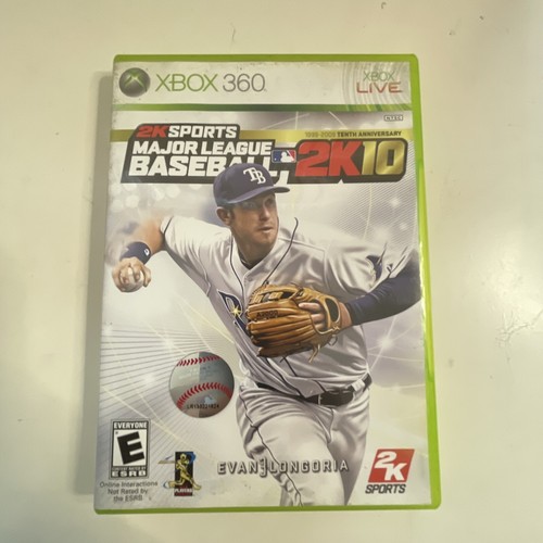 MAJOR LEAGUE BASEBALL 2K10 - XBOX 360 Game Complete With Manual READY ...