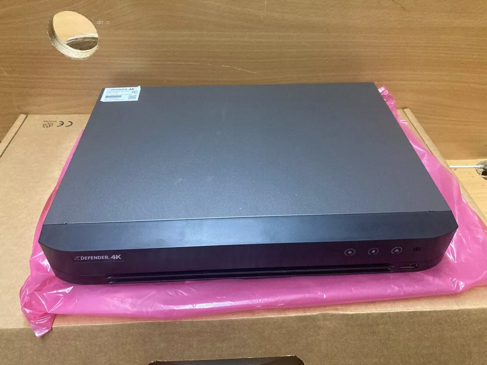 Defender 4K1T4 Sentinel 4K Ultra HD Wired DVR Security System with 4 ...