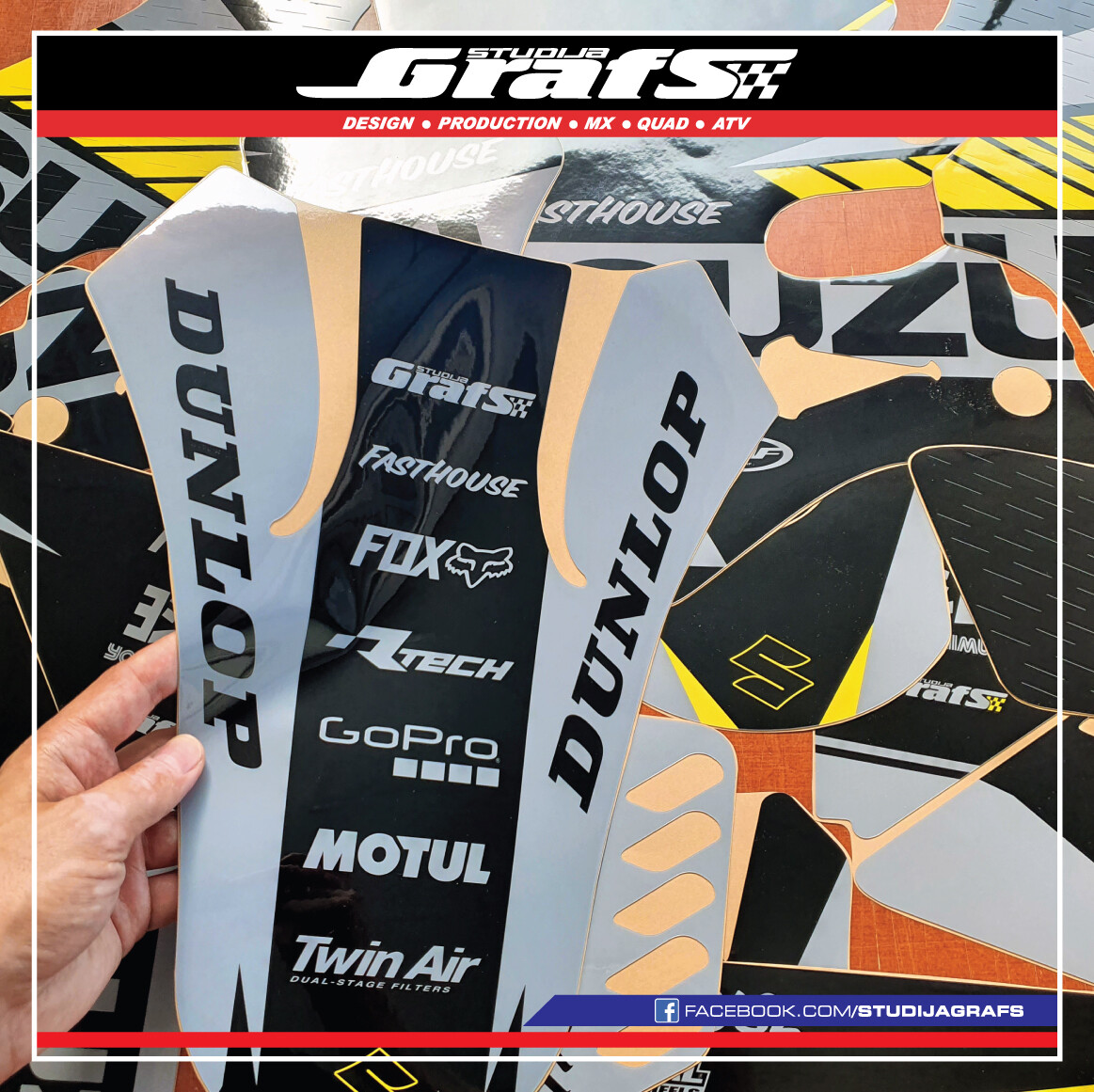 1996 1997 1998 RM 250 Graphics Kit For SUZUKI 250RM RM250 Decals ...