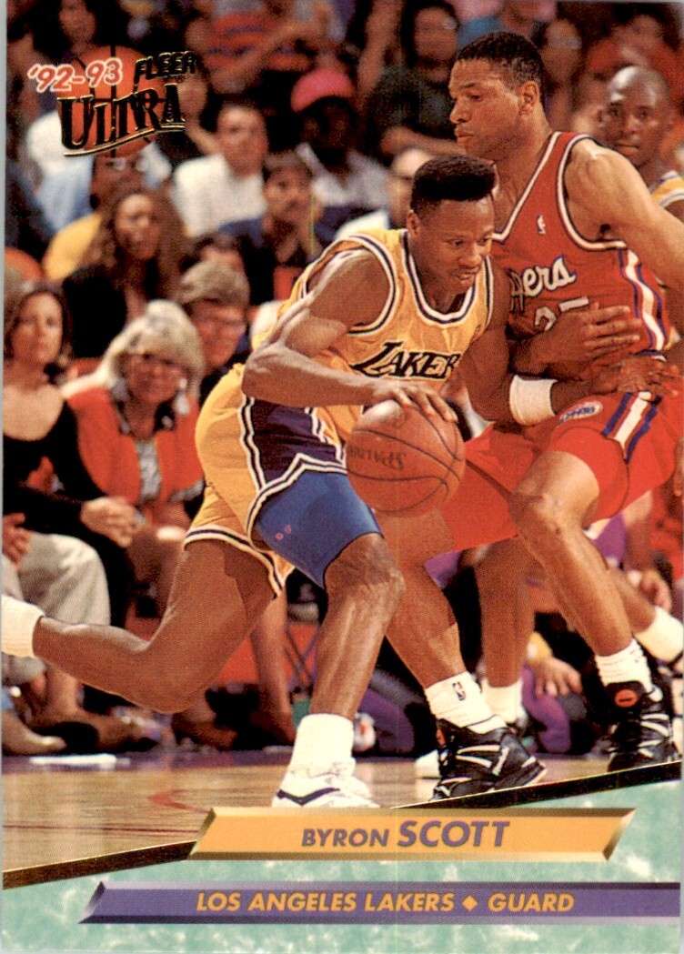 1992-93 Fleer Ultra Byron Scott Los Angeles Lakers #93 | eBay