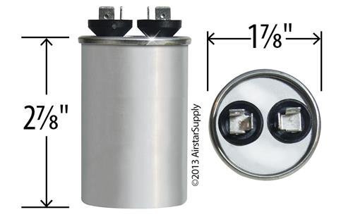 Capcom C325R 25 UF MFD X 370 Vac GE Industrial Replacement Capacitor ...