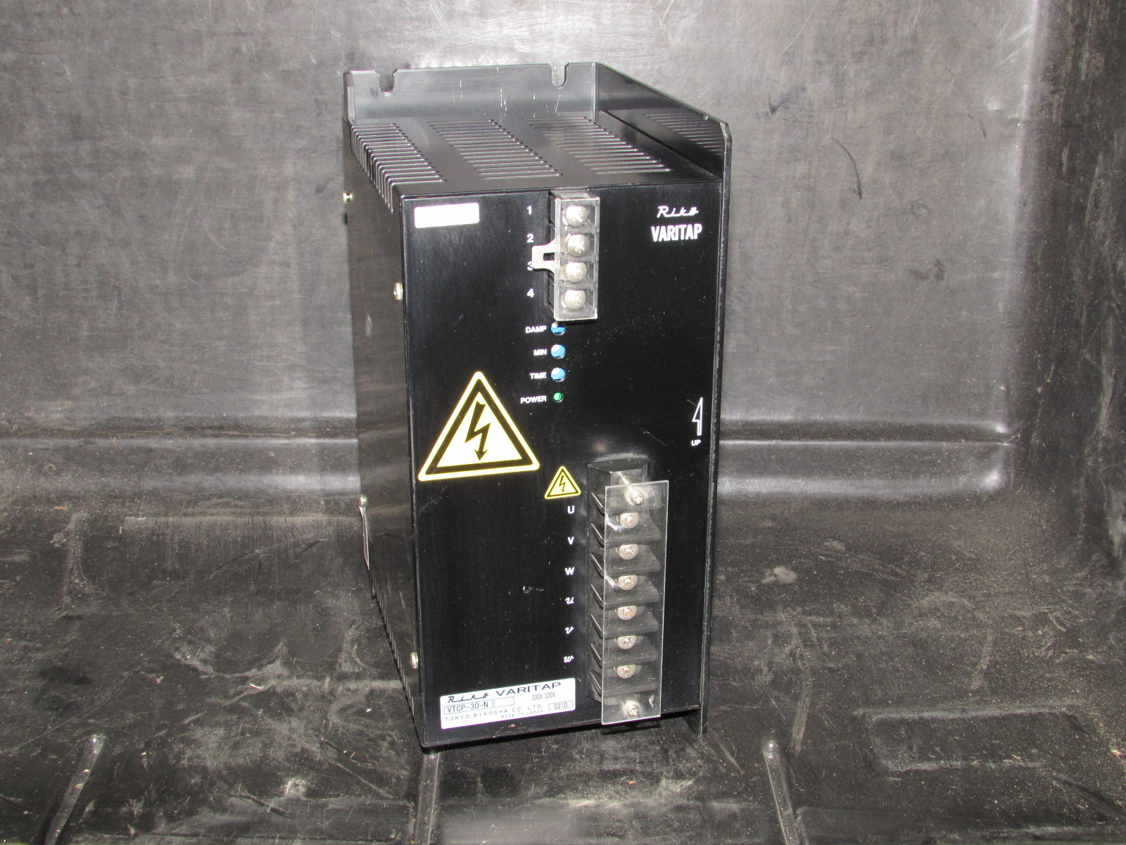 RIKO VARITAP VTCP-30-N 200/220 VAC 30 AMP THYRISTOR POWER TRANSFORMER ...