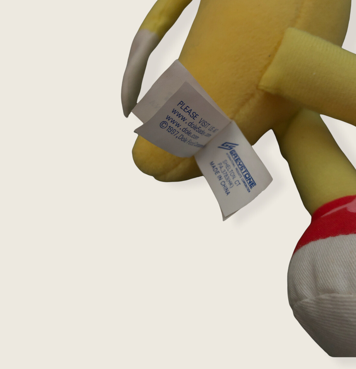 Vintage DOLE Bobby Banana Collectible Advertising Plush Doll Toy 14 ...