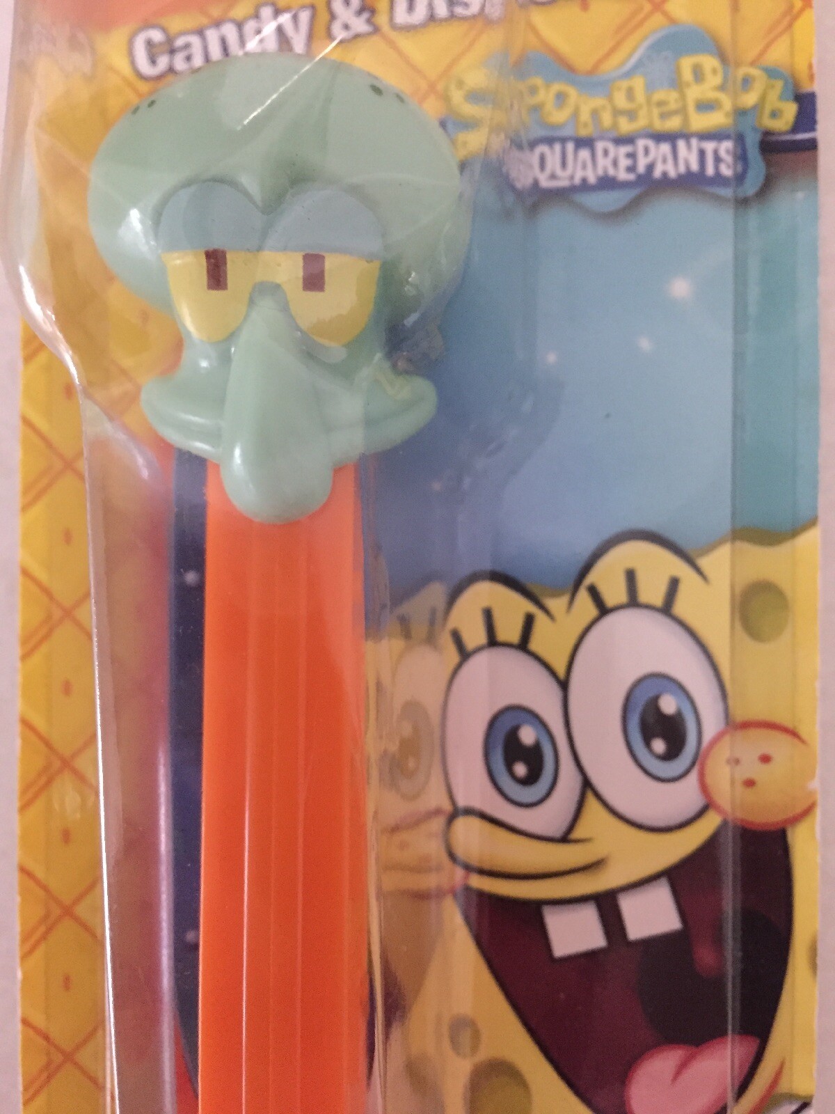 Nickelodeon PEZ: Spongebob Squarepants Squidward Candy / Dispenser NEW ...