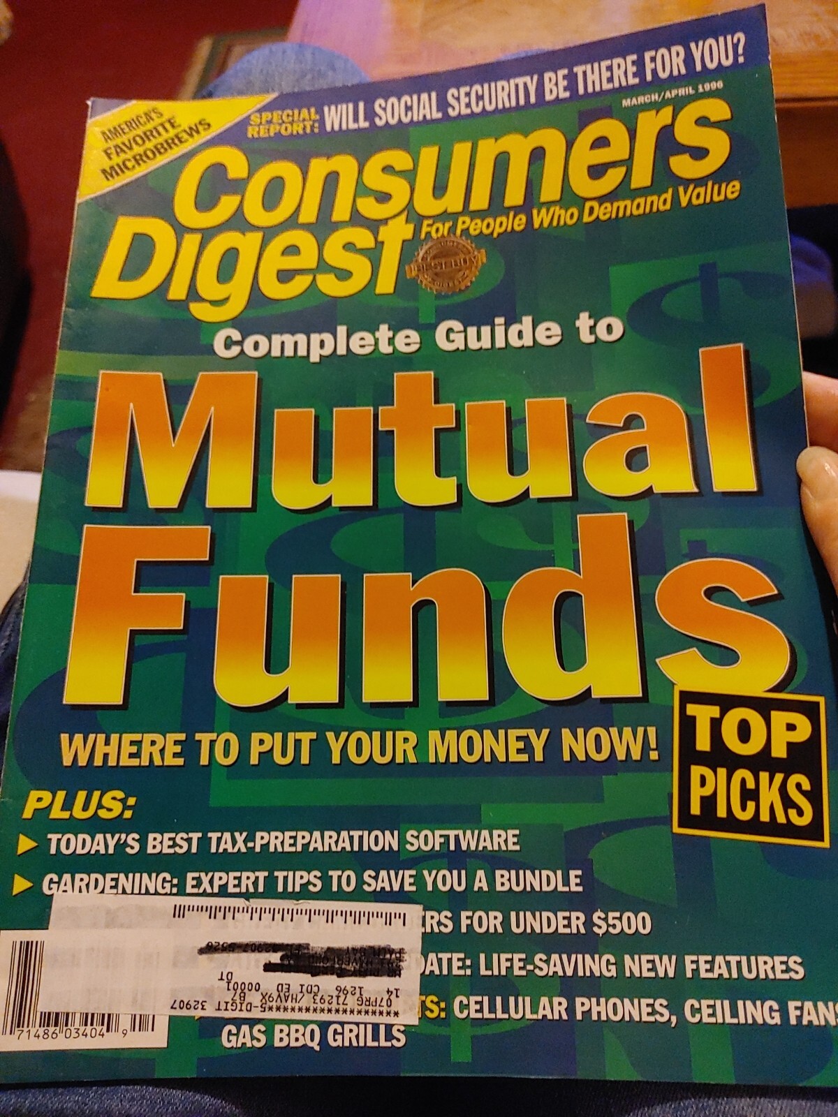 Consumers Digest Magazine March/April 1996. | eBay