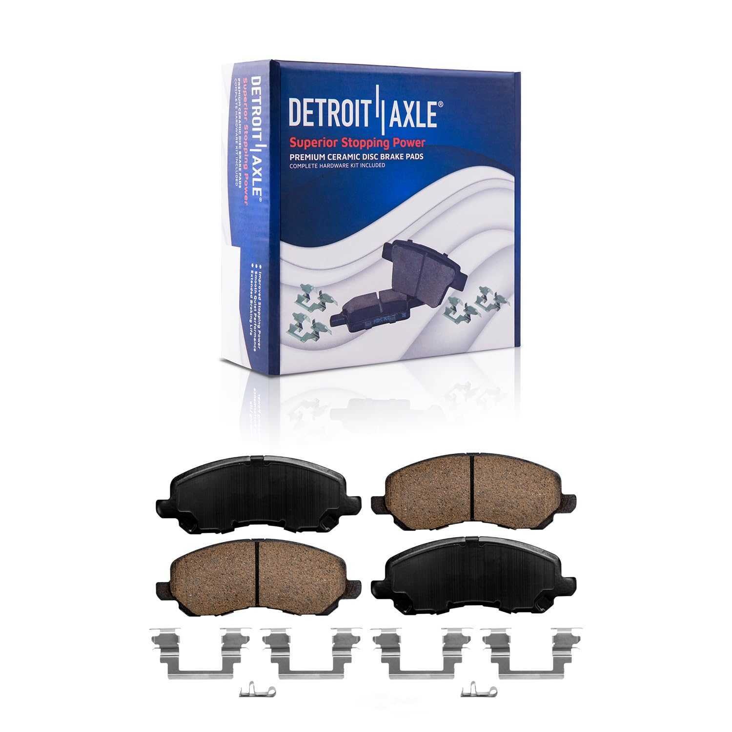 Disc Brake Pad Set DETROIT AXLE P-866 for sale online | eBay