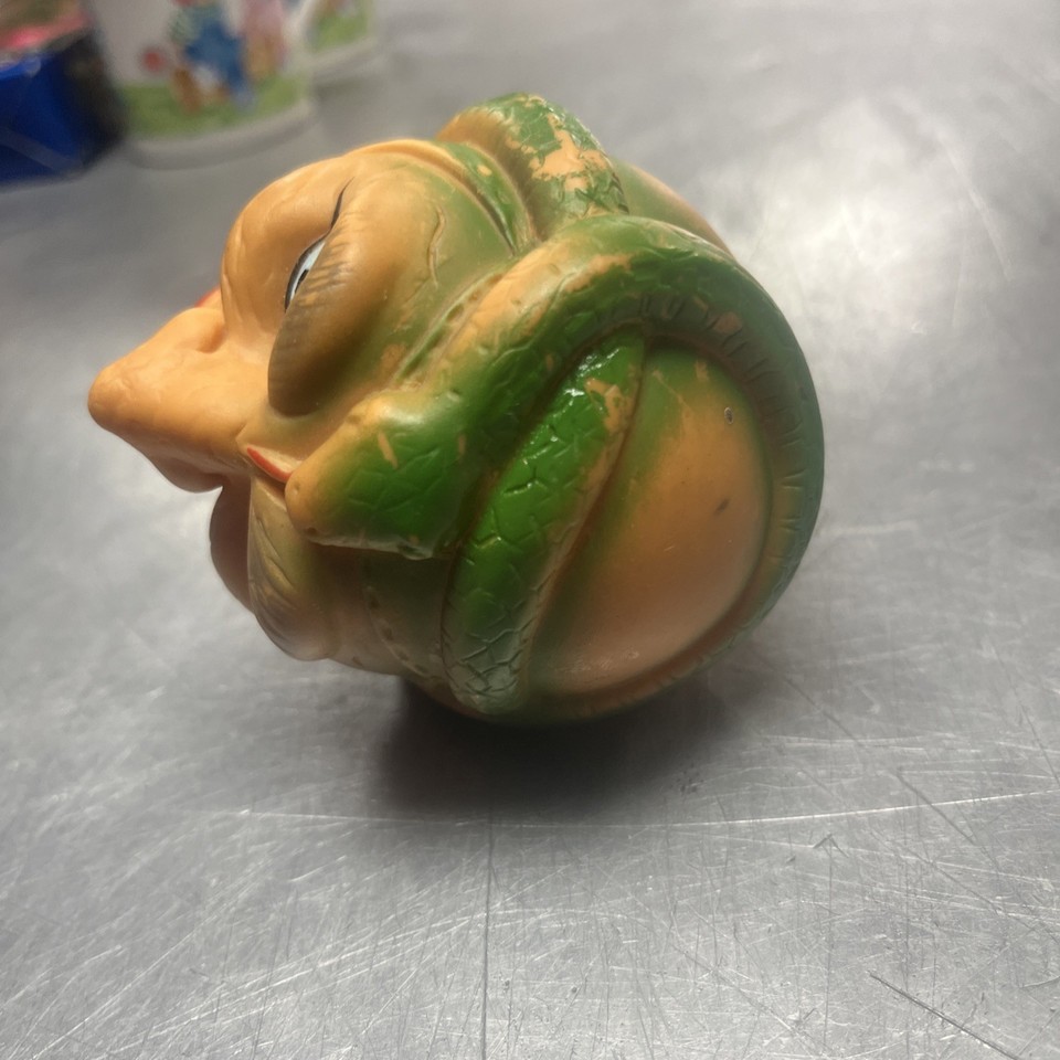 VINTAGE KNOCKOFF TERROR BALL MADBALL KO STYLE MEDUSA SNAKE HEAD WOMAN ...