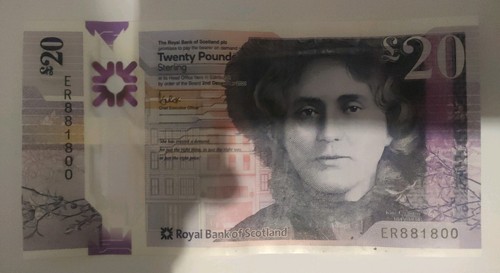 1x £20 Twenty Pounds RBS Banknote 2 Dec 2021 Plastic Very Nice Issue ...