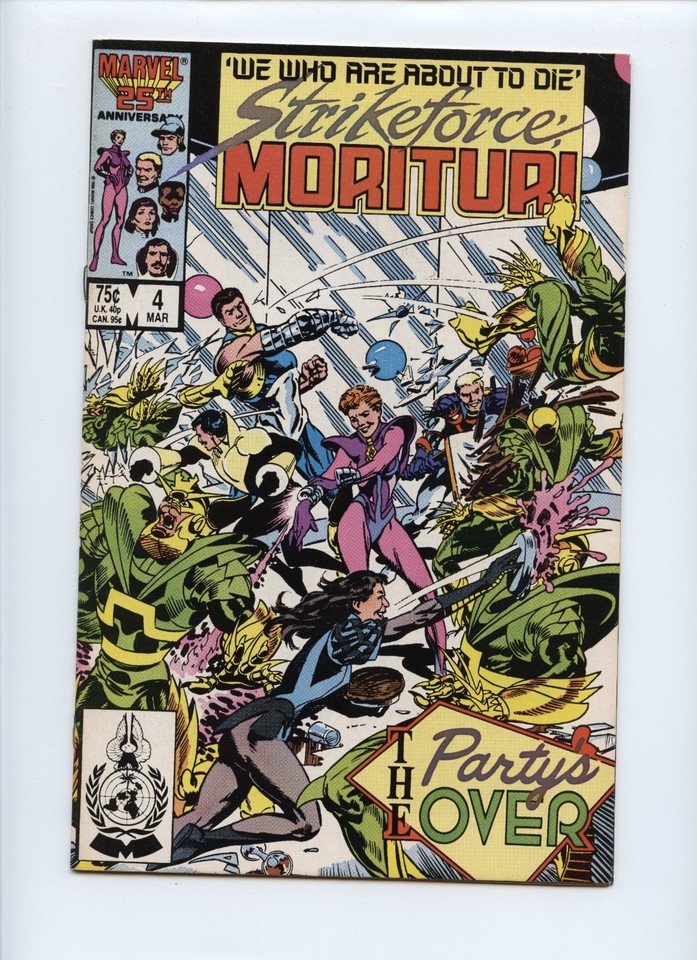 Strikeforce: Morituri #4 (Marvel Comics March 1987) | eBay UK