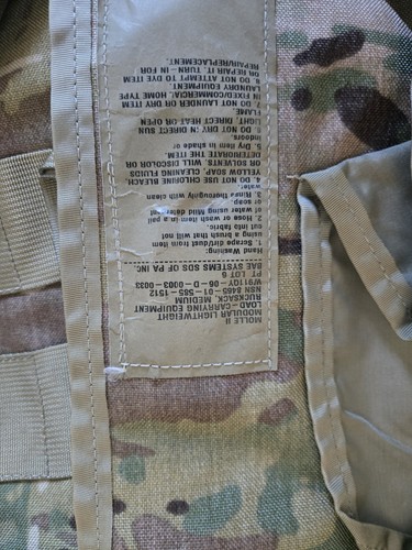 USGI OCP/Multicam Molle II Medium Rucksack Ruck Backpack Complete ...