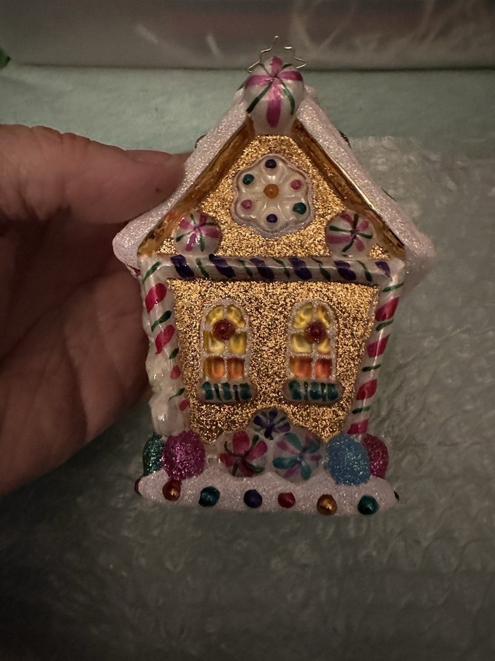 christopher radko ornament Sugar Shack Vintage With Box | eBay