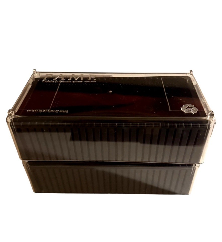 PAMP SUISSE 25 COUNT STORAGE BOX FOR TEP PACKAGING GOLD SILVER BARS ...