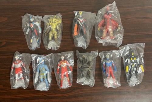 Ultraman Ginga Victory Etargal Fight Set Figure Soft Vinyl Statue Rare ...