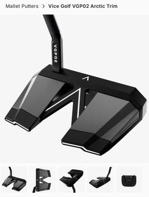 Vice Golf VGP02 LH Putter | eBay