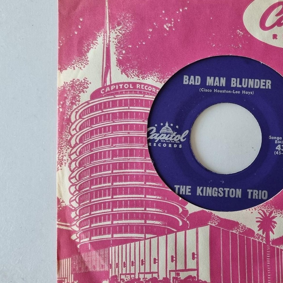Kingston Trio - Bad Man Blunder 7'' Vinyl US | eBay