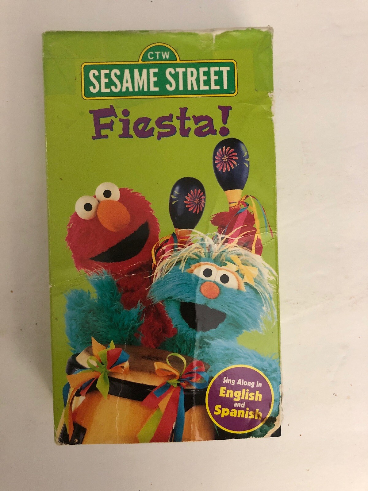 Sesame Street Fiesta!(VHS 1997)TESTED RARE VINTAGE COLLECTIBLE SHIPS N ...