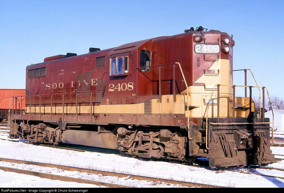 Soo Line GP9/SD9 O Scale Decal Set | eBay