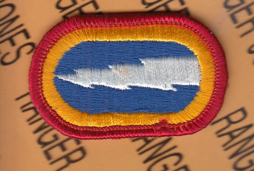 101st Cavalry Det LRSD Airborne Ranger 42nd INF DIV ARNG para oval ...
