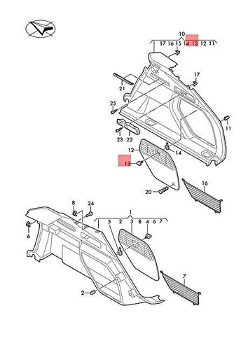 Genuine AUDI A1 A3 S3 Sportback Lim. quattro. rotation knob ...