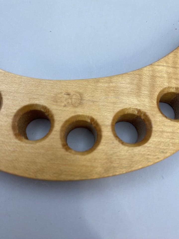 Handmade Muzzleloader Round Ball Loading Block Seven Holes 40 | eBay