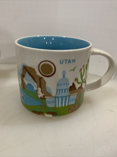 Starbucks Utah Salt Lake City Coffee Mug Cup You Are Here Collection ...