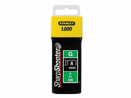 Heavy-Duty Staples 8mm Pack 1000 TRA7 Series Type 4 11 140 Staple G11 ...