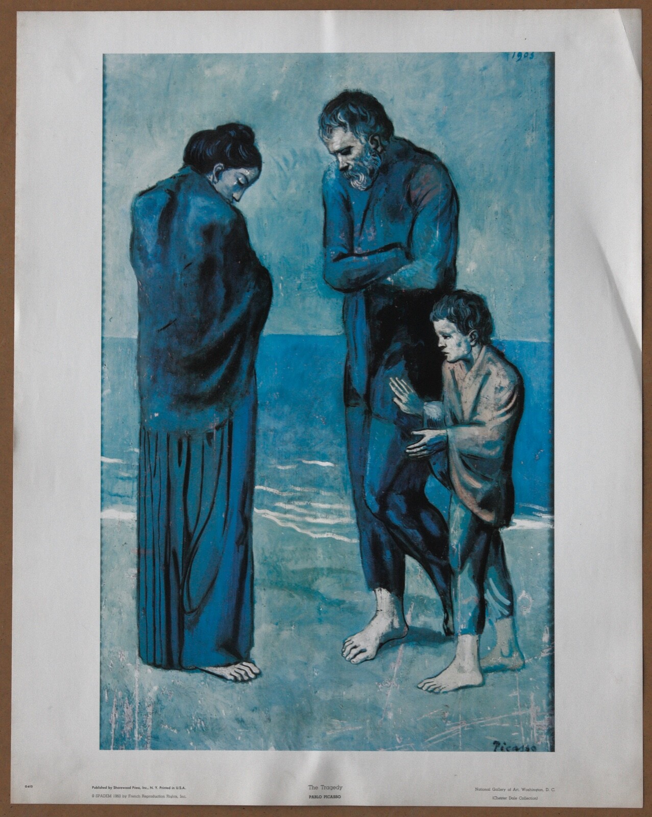 Picasso The Tragedy Rare Vintage Original Ltd Edition 1st Print 1960 ...
