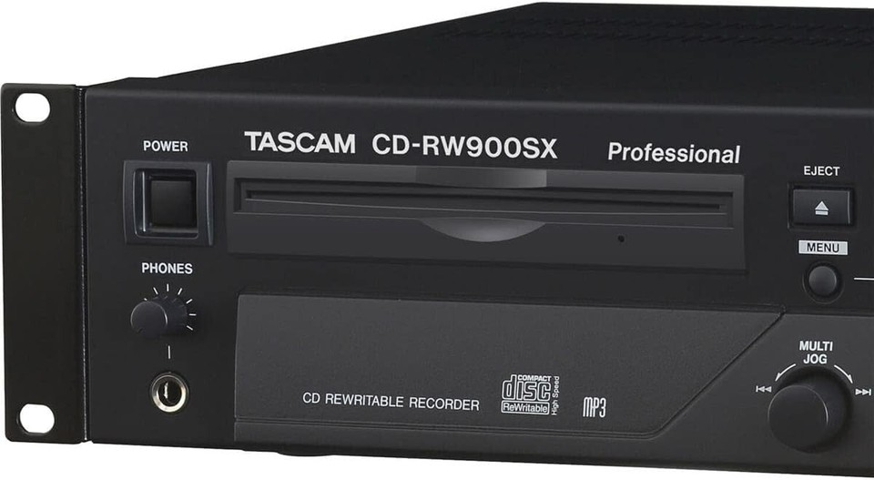 Tascam - CD-RW900SX - Professional CD Recorder Player 2U - Black | eBay