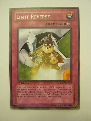 (x1) Limit Reverse 5DS2-EN037 Trap Card Yu-Gi-Oh (JB-57) | eBay