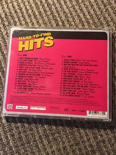 TIME-LIFE HARD TO FIND HITS RARE 2-CD SET, OOP CD 30TRX | eBay