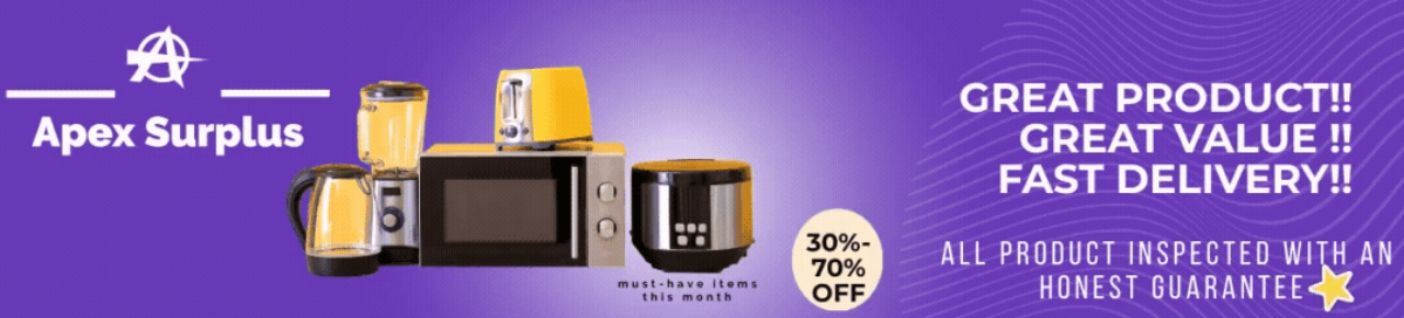 Apex Surplus And Liquidation | eBay Stores