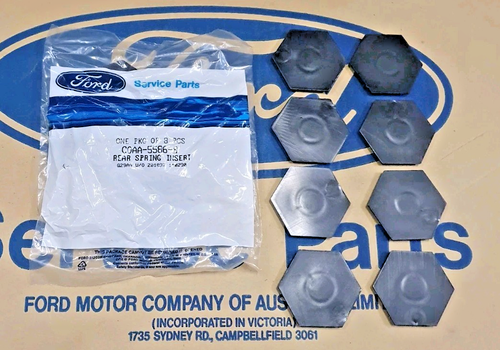 NOS GENUINE FORD LEAF SPRING INSERTS XR XT XW XY GT GS FAIRMONT ZA ZB ...