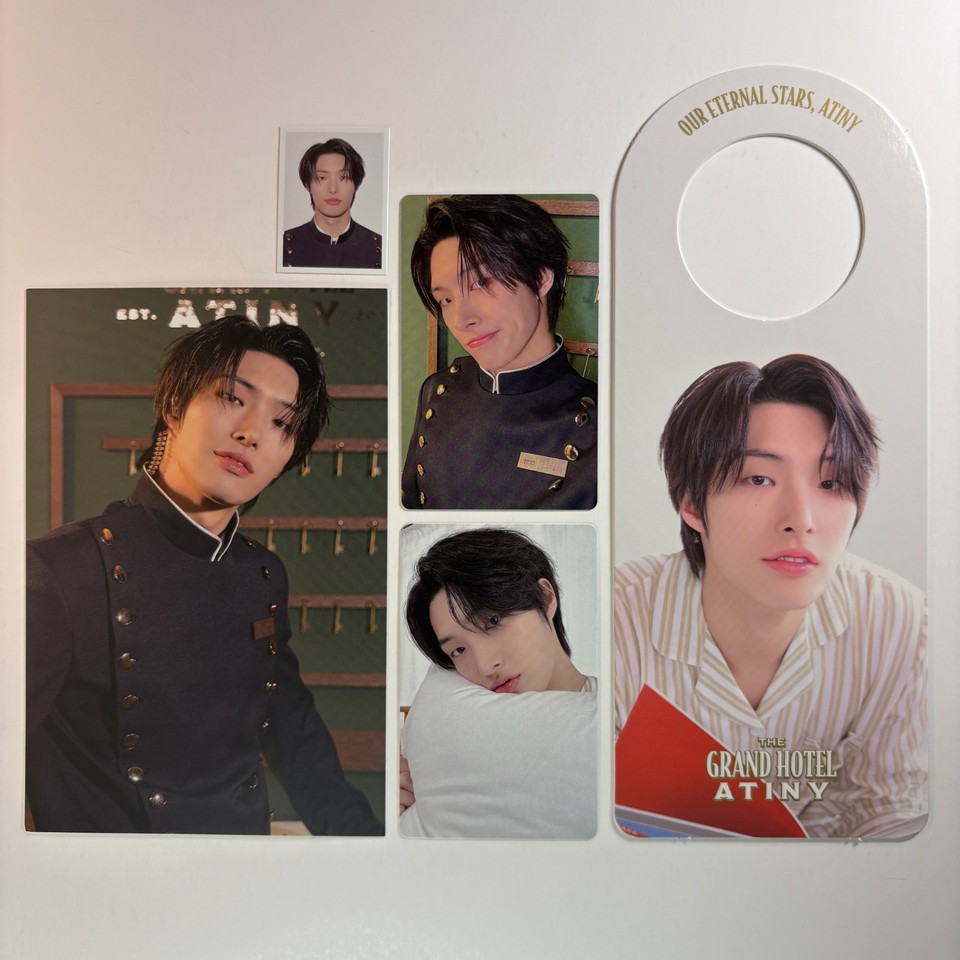 [ATEEZ] 6th MEMBERSHIP KIT "THE GRAND HOTEL ATINY" Official Photocard ...
