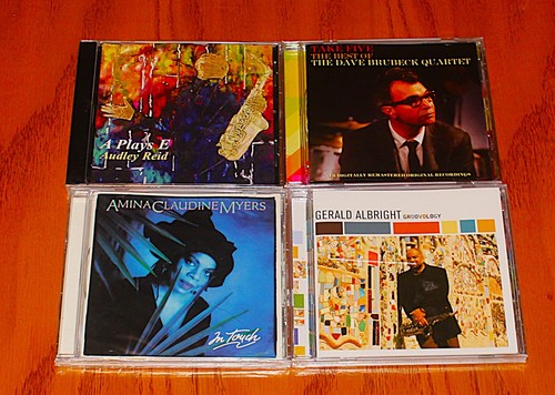 JAZZ CD LOT: GERALD ALBRIGHT, BEST DAVE BRUBECK, AMINA MYERS, AUDLEY ...