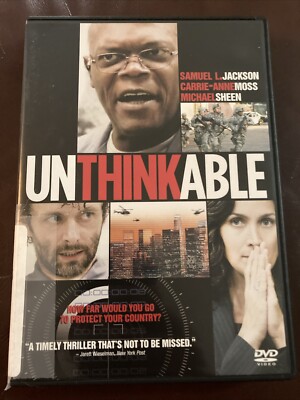 Unthinkable (DVD, 2010) 43396350694 | eBay