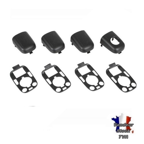 4 caches Couvercle embout poignée de porte pour CITROEN C2 C3 PEUGEOT ...